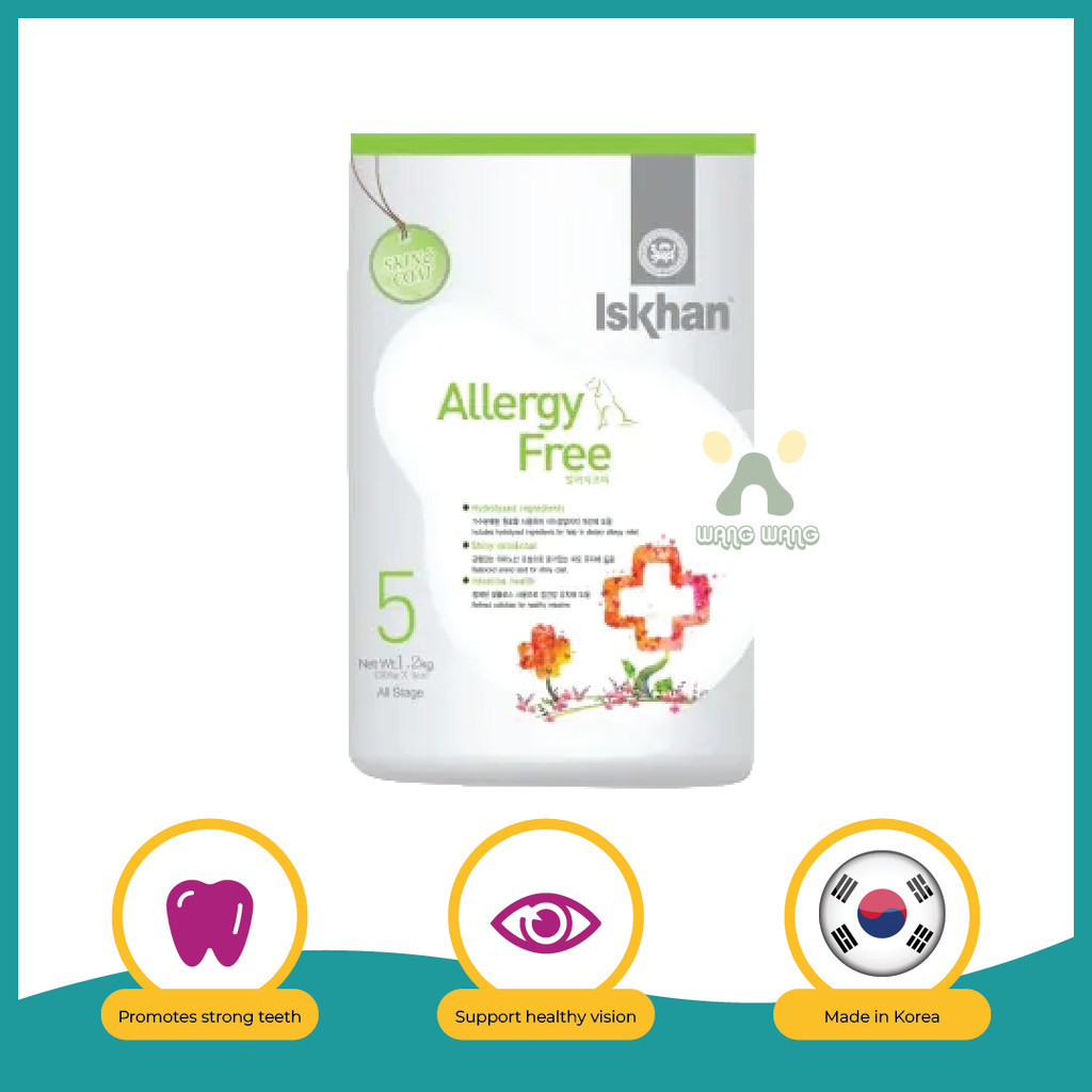 ISKHAN Allergy Free Dog Food 1.2KG | Shopee Malaysia