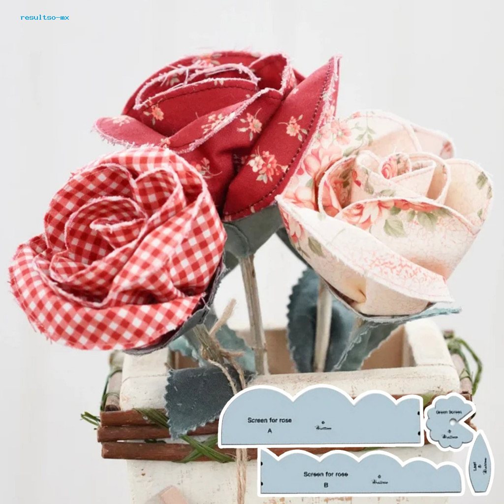 Plastic Rose Stencil Rose Pattern for Crafts Diy Rose Craft Template ...