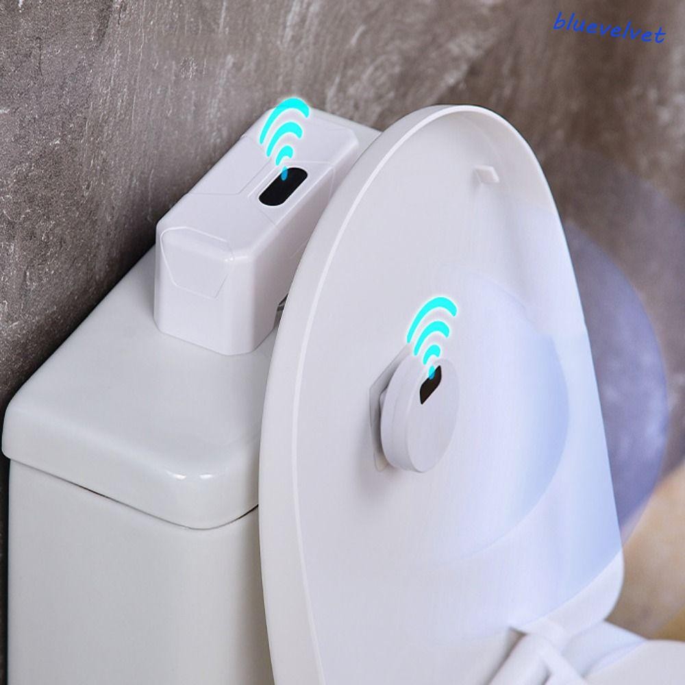 BLUEVELVET Automatic Toilet Flush Button, External Infrared Induction ...