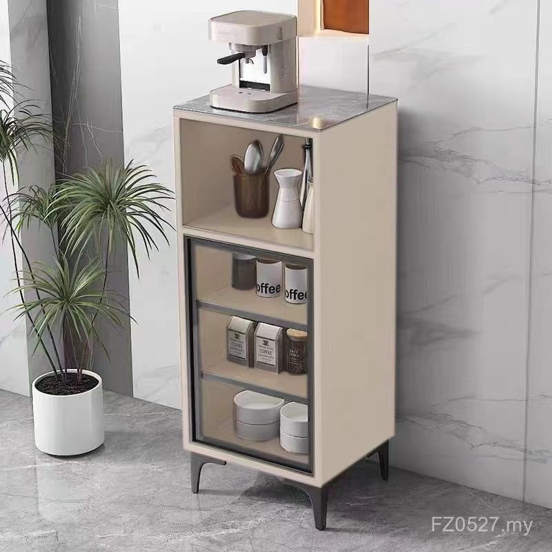 Single Door Storage cs Coffee Machine Office Tea Bar Tea Cabinet ...