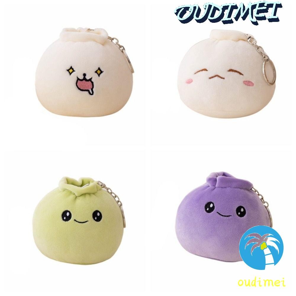 OUDIMEI Steamed Stuffed Bun, Key Holder Soft Dolls Rice Bao Plush ...