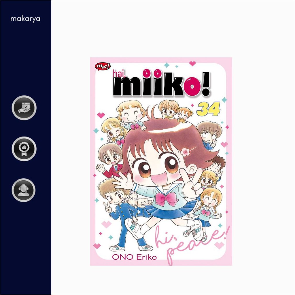 Comic Hi, Miiko! 34 - Bookpaper (Eriko Ono) | Shopee Malaysia
