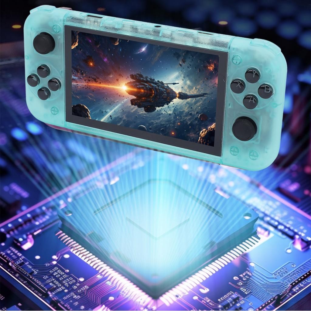 Legendtop Retro Handheld Game Console Portable Video with 5 Inch IPS ...