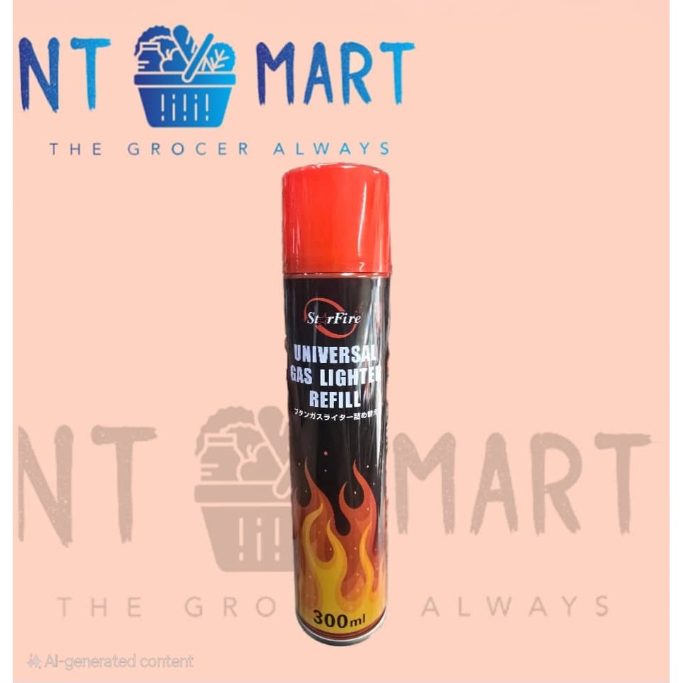 StarFire Universal Gas Refill 300ML | Shopee Malaysia