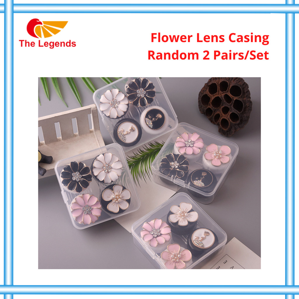 Lens Casing Kotak Lens Mata Kotak Lens Cute Kotak Lensa Kontak Contact ...