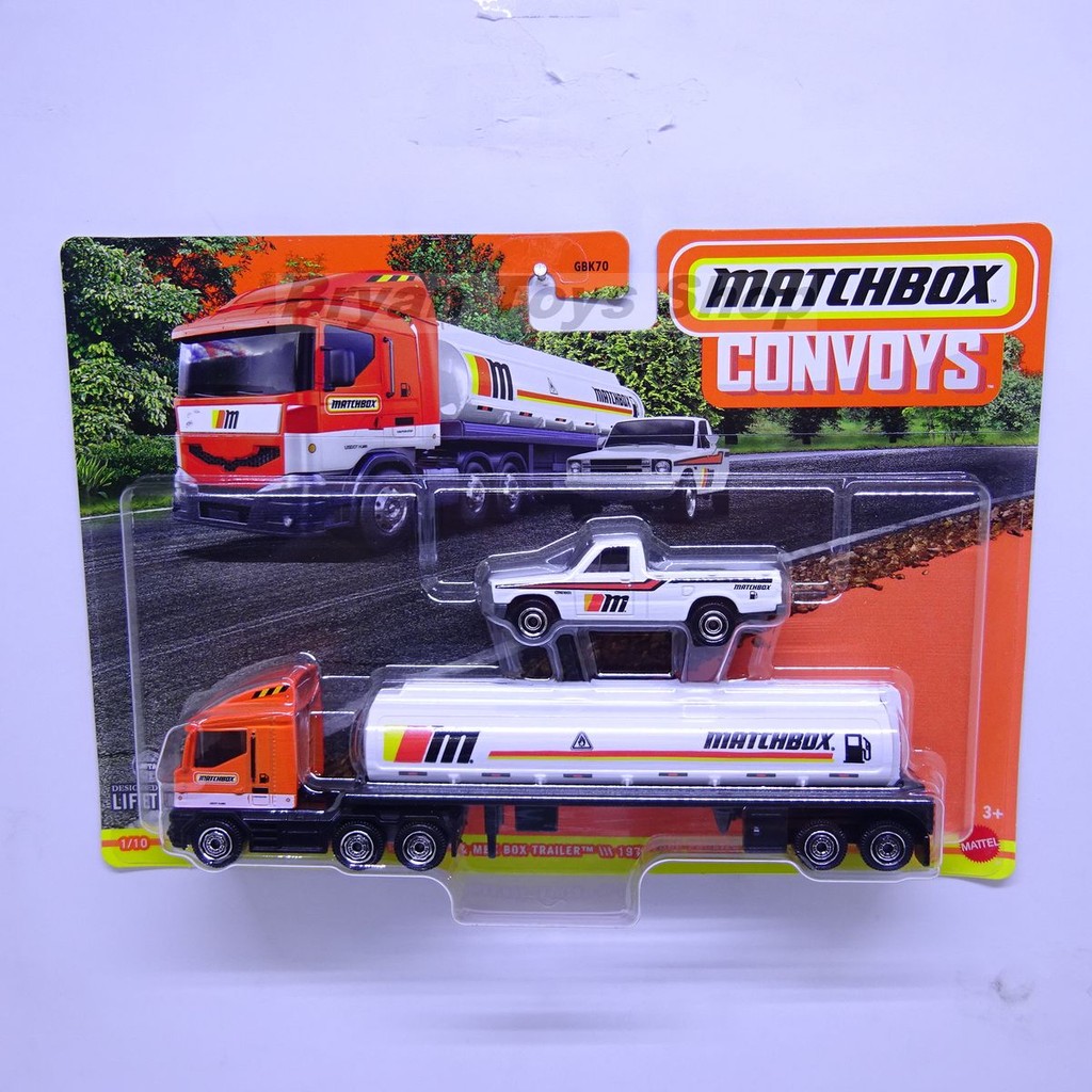 Matchbox Convoys 1977 Ford Courier Cabover & Box Trailer | Shopee Malaysia