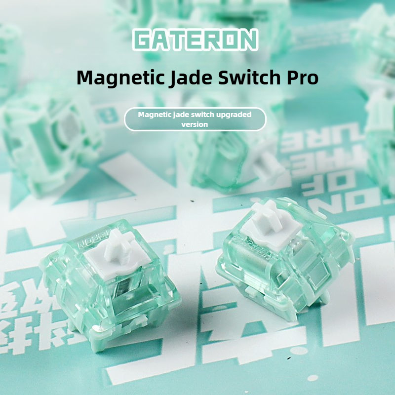 Gateron Magnetic Jade Switch Pro 10pcs Prelubed Customization Hot ...