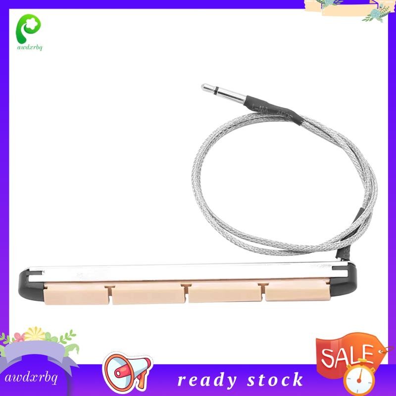 [awdxrbq] Bass Pickup Stick Laminated Hard Stick Piezoelectric Strip, 4 ...