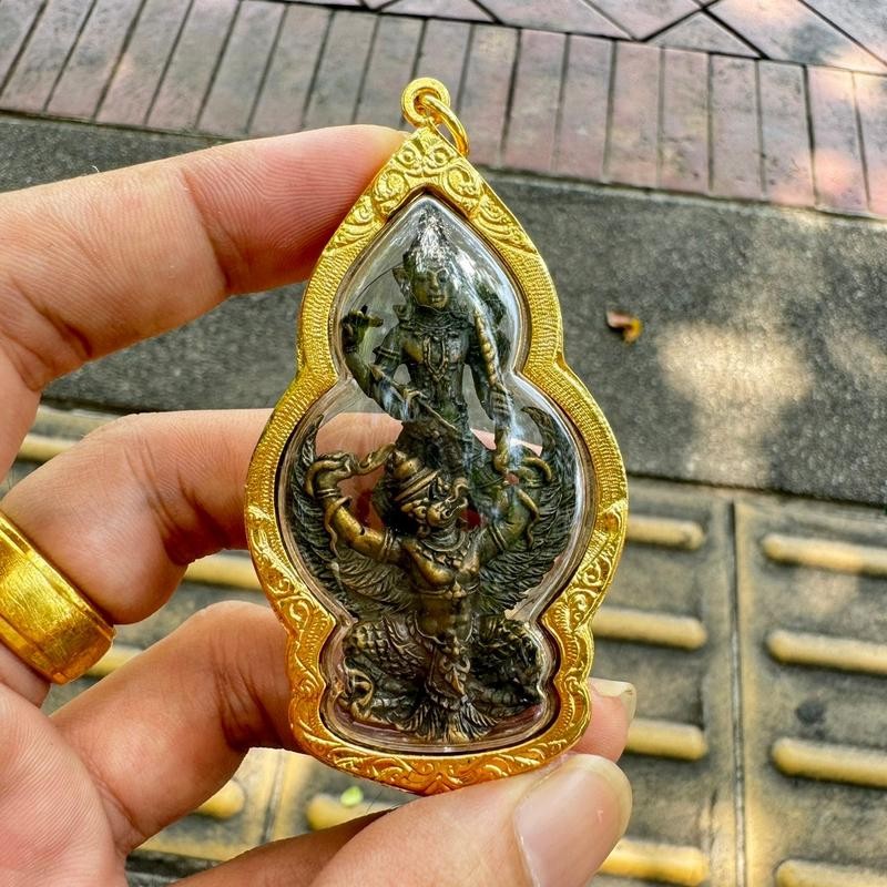 Phra Narai Prab Trijak Or With Garuda Shape Luang Pu Phad Rai Ang Thong ...