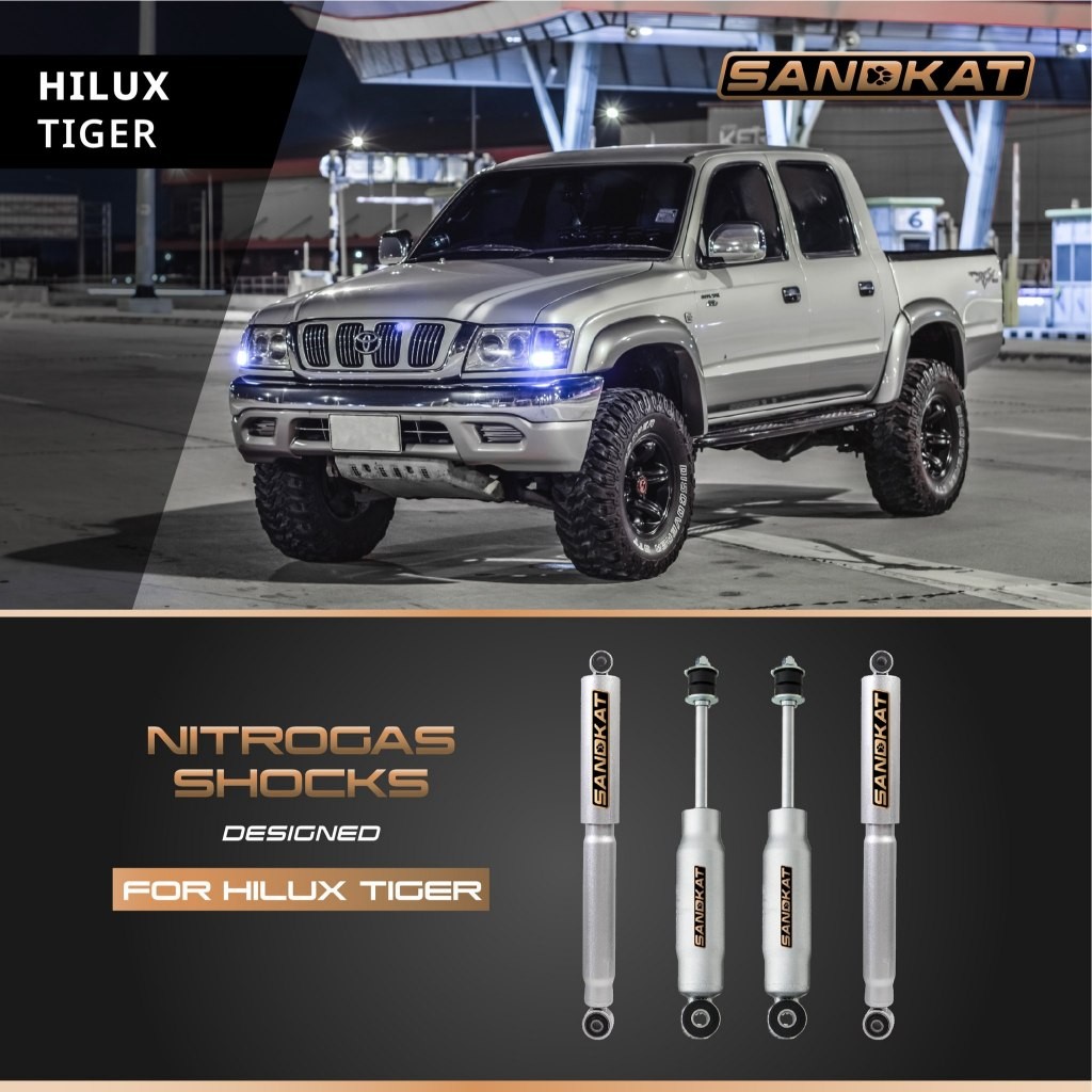 SANDKAT Toyota HILUX SR LN166 Gas Shock LN166 Absorber 1998-2004 (1SET ...