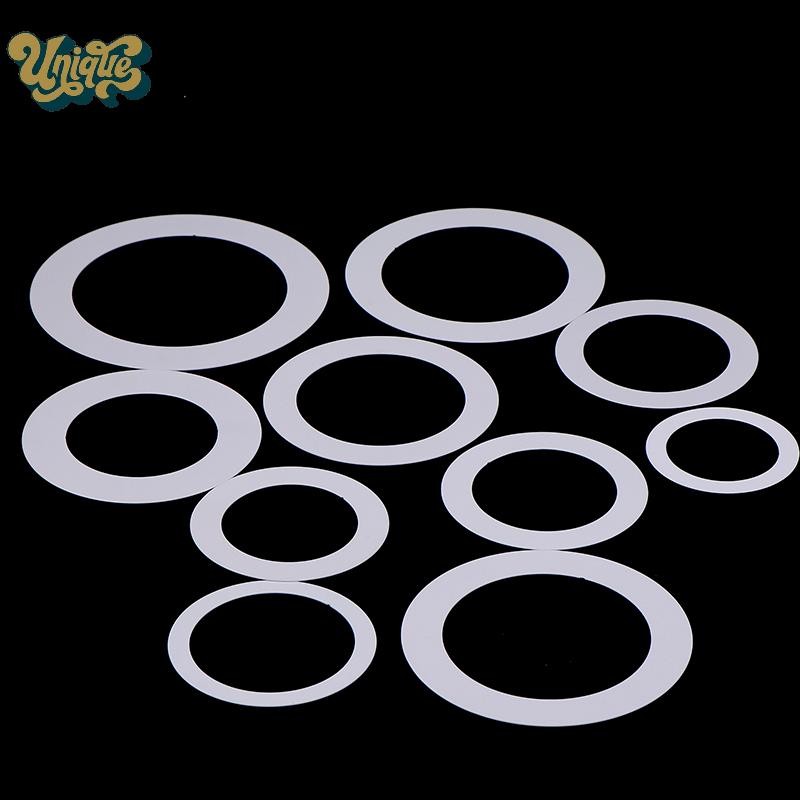 (Unique) LED Spotlight Downlight O Rings White Lampshade Ring Adapter ...