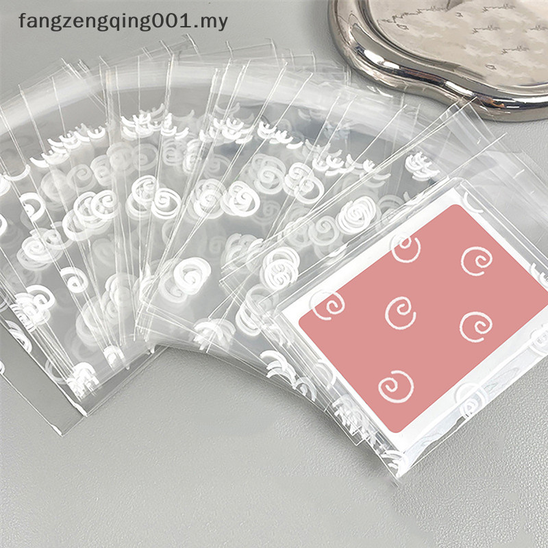 F1MY 50/100PCS Transparent Card Holder Storage Bags Pouch Korean Idol ...