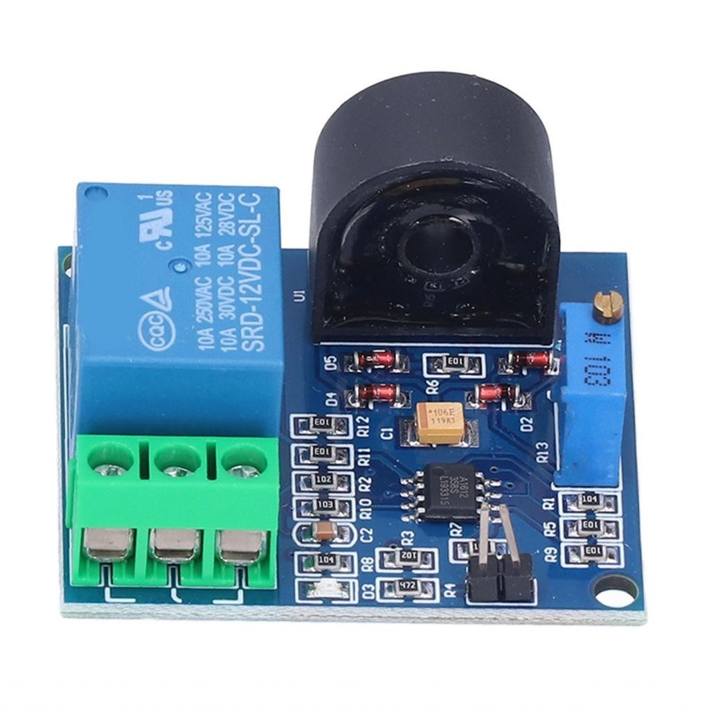 Supergoodsales 1 x AC Current Detection Sensor Module 12V Relay ...