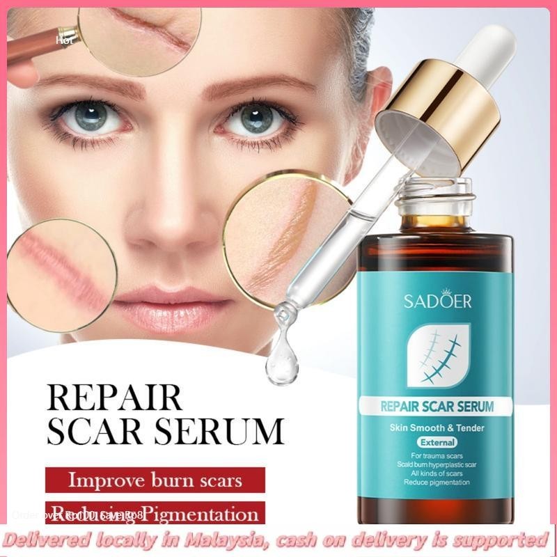 SADOER Scar Repair Serum Rejuvenating Nourishing Brightening Serum Skincare Facial | Shopee Malaysia