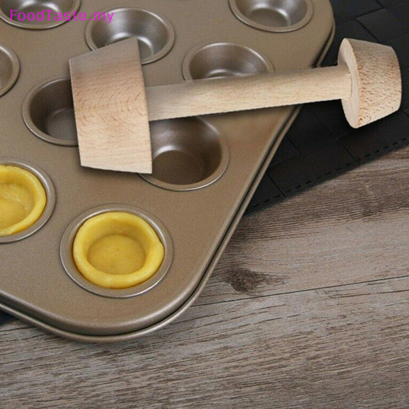 FoodTaste Pastry Pusher Egg Tart Double Side Tamper Pastry Pusher ...