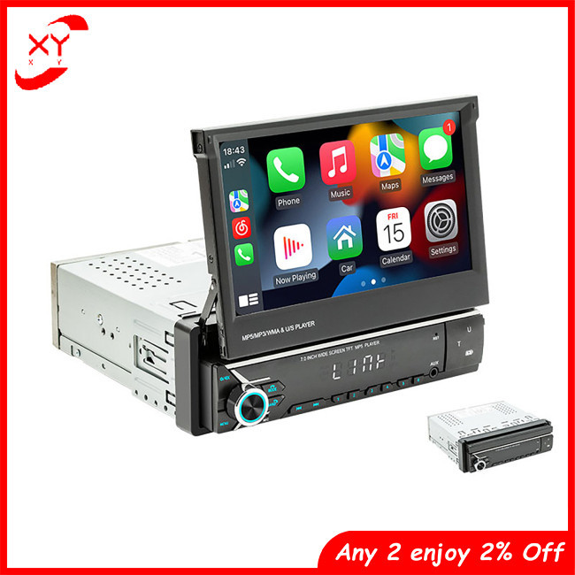 XY Car Radio, 7 Inch MP5 Player Compatible For Ios Car Interaction ...