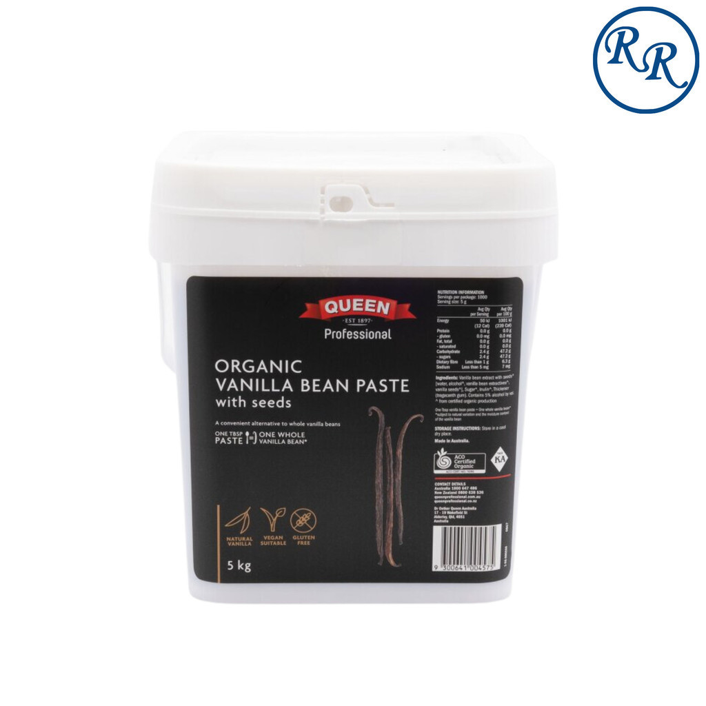 QUEEN VANILLA BEAN PASTE WITH SEEDS 5KG | Shopee Malaysia