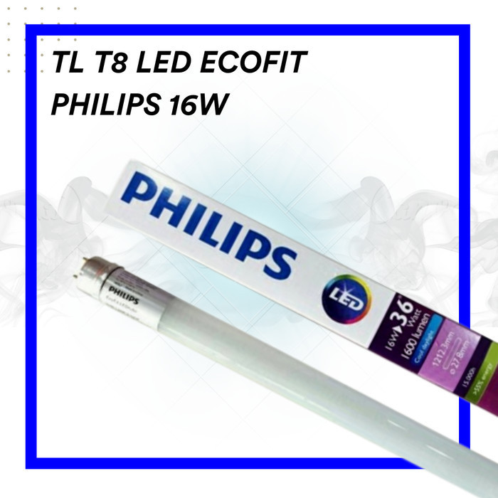 Tl Tube Neon LED Ecofit T8 120CM Philips 16W | Shopee Malaysia