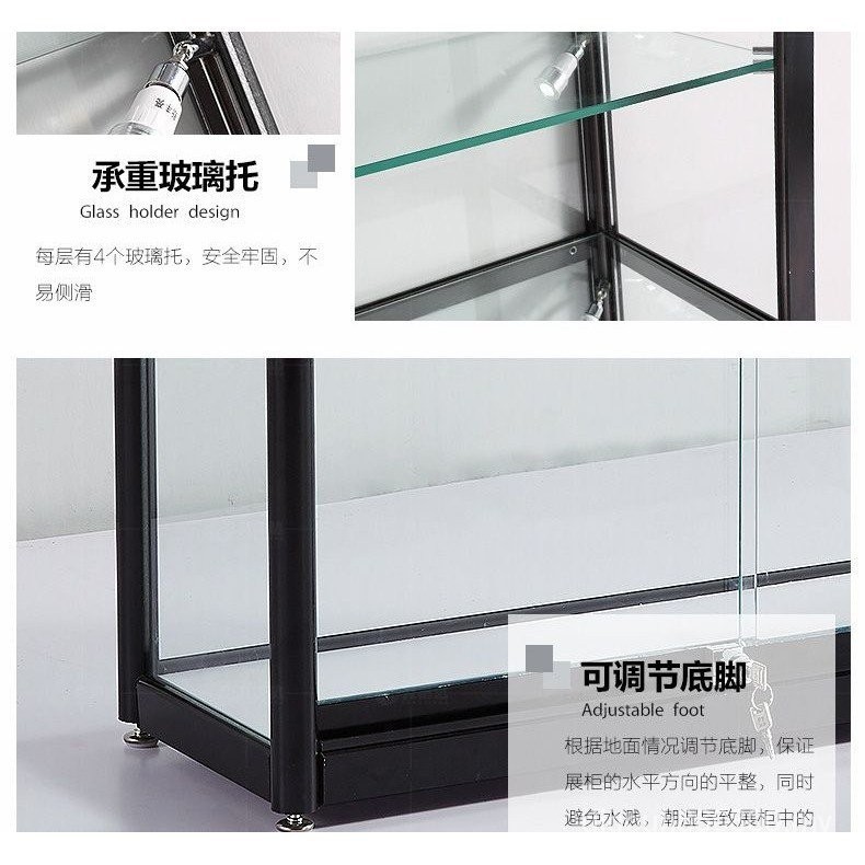 Hand-made Display Cabinet Glass Cabinet Lego Model Display Rack Jewelry ...