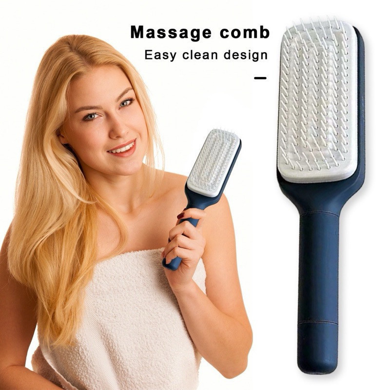 🔥Ready Stock🔥Hair Detangler Anti-static Scalp Massage Hair Comb with ...