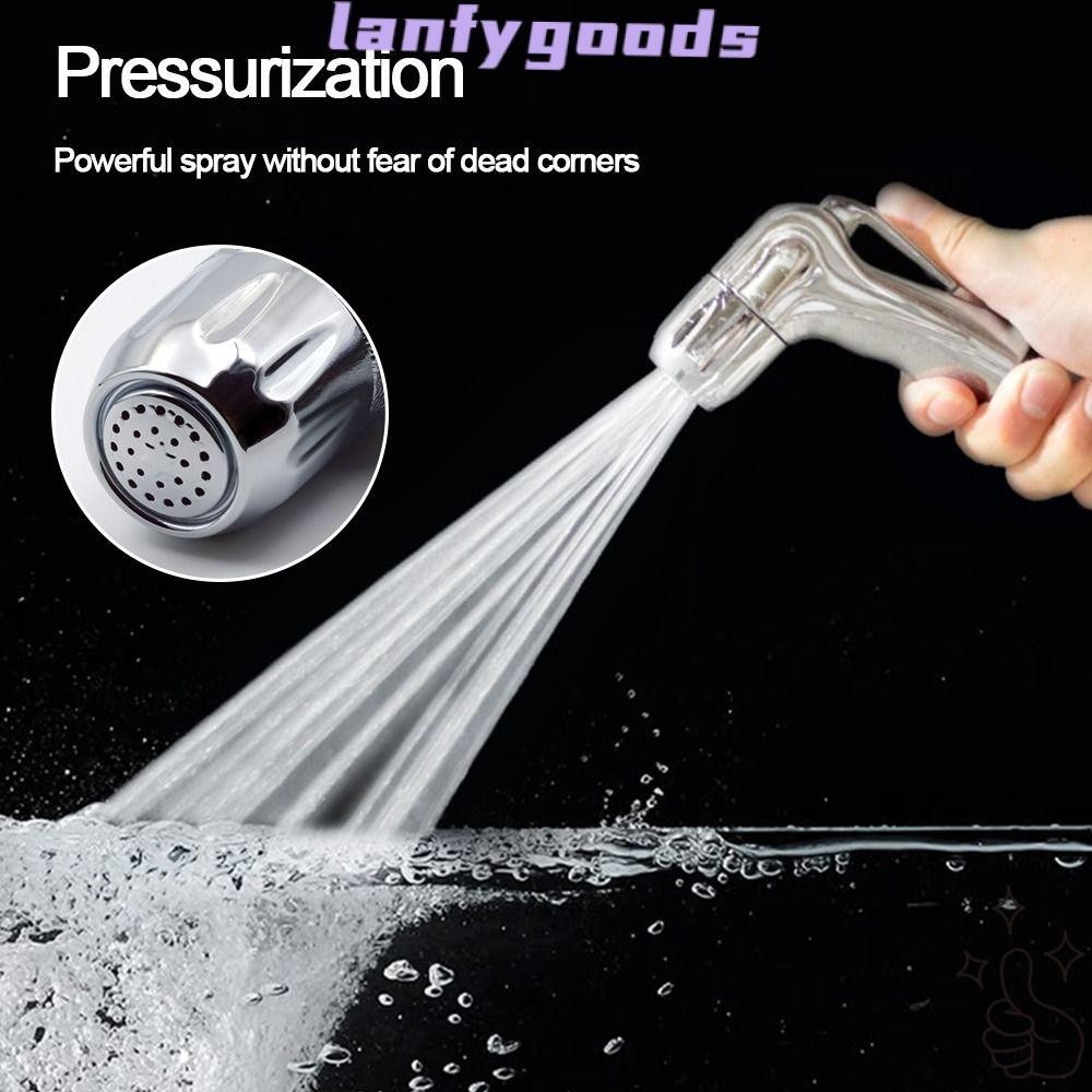 LAN Bidet Sprayer, High Pressure Handheld Faucet Shattaff Shower, Multi ...