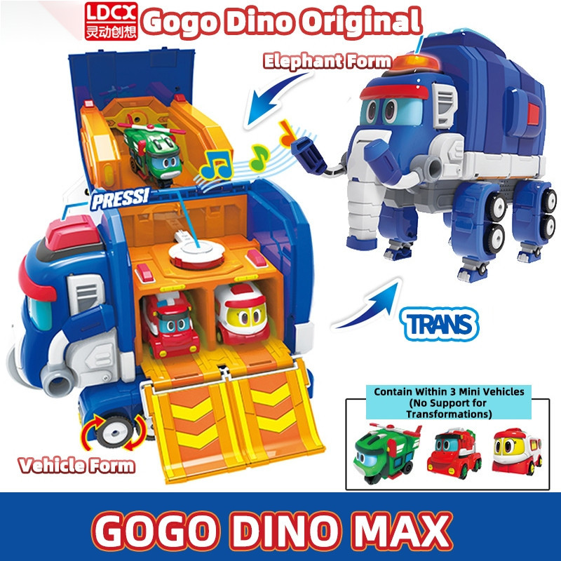 [Ready Stock] Gogo Dino Base Set Dinosaur Toys Original Action Figure ...