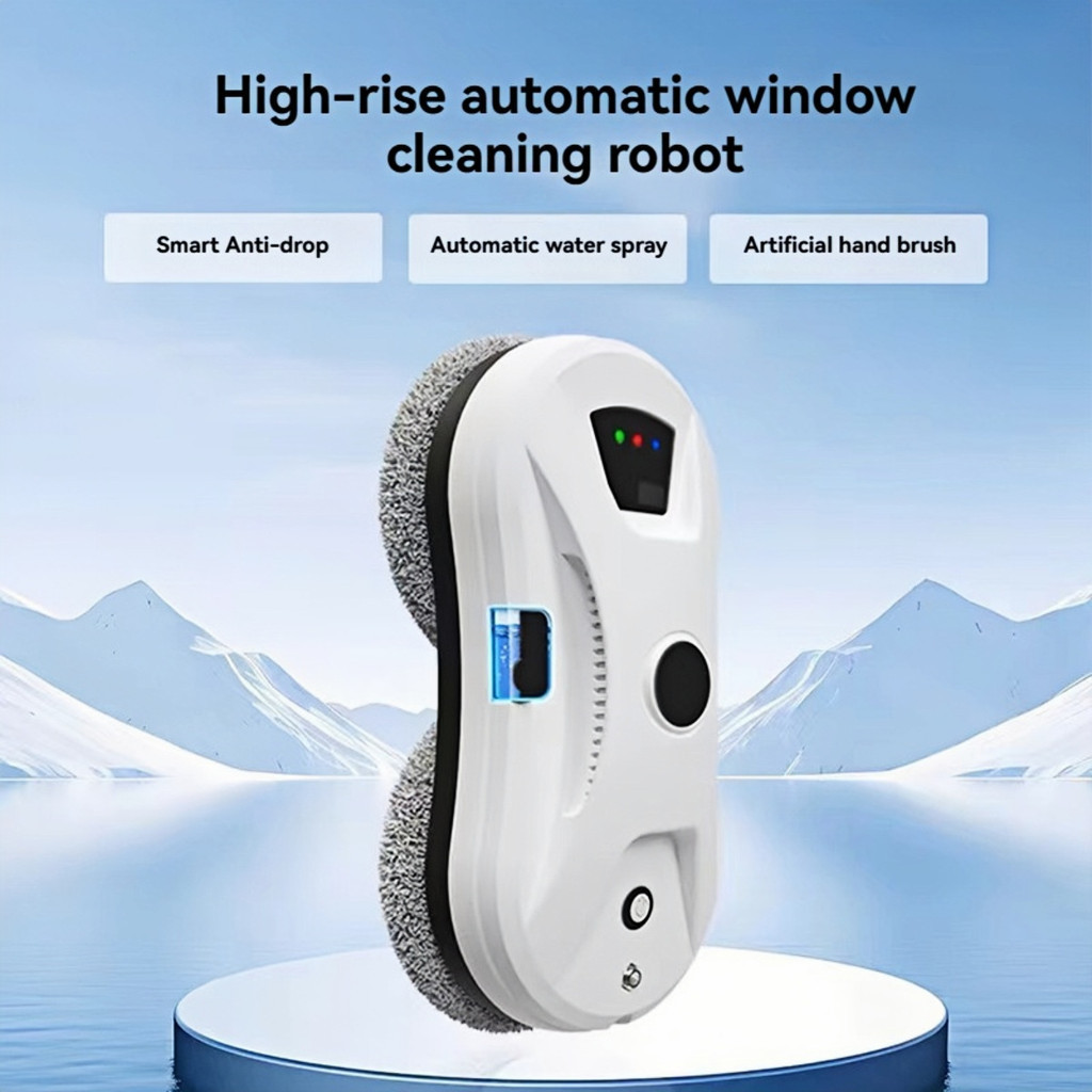 Electric Automatic Smart Water Spray Window Cleaning Robot Window ...