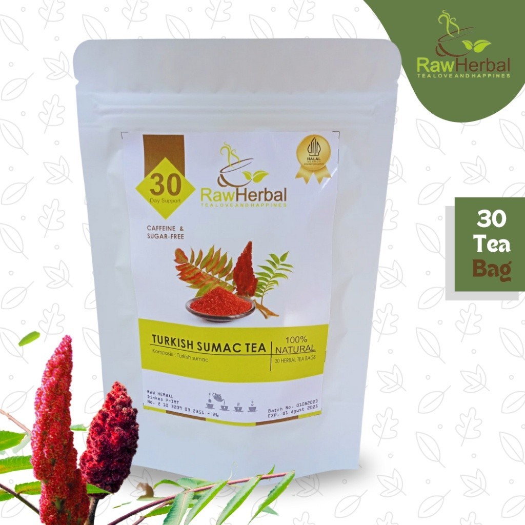 SUMAC TEA : TURKISH SUMAC TEA / RED SUMAC TEA (30 Tea Bag) -x1 | Shopee ...