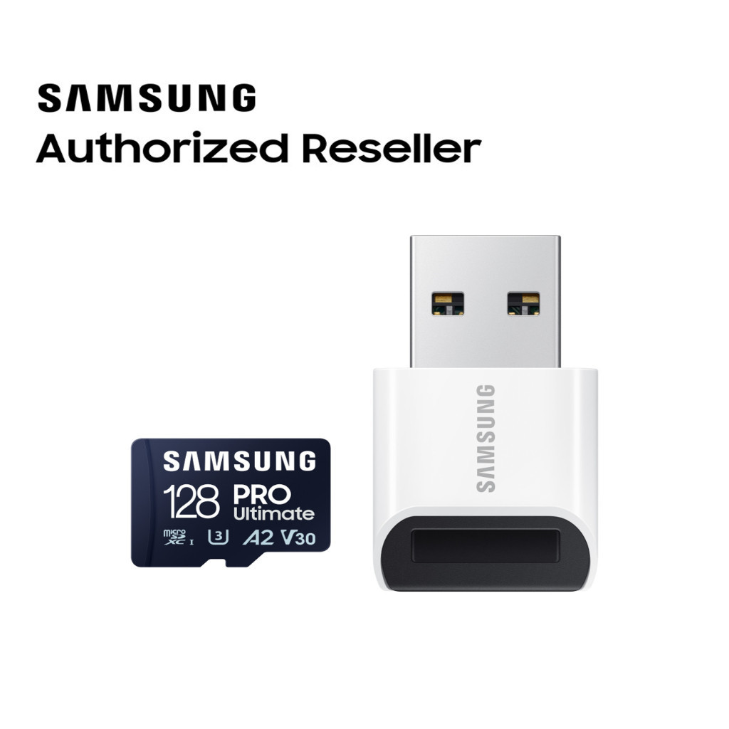 SAMSUNG PRO ULTIMATE WITH 3.0 USB READER(128GB\256GB\512GB) | Shopee ...