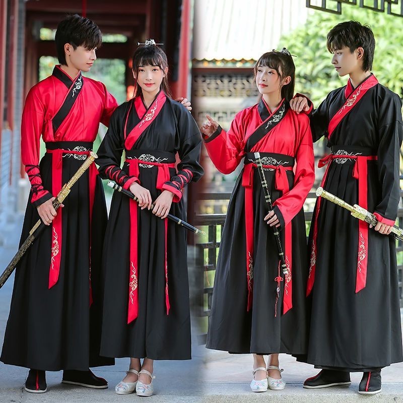 Chinese Style Hanfu Female Genuine Original Student Costume Male Spring ...