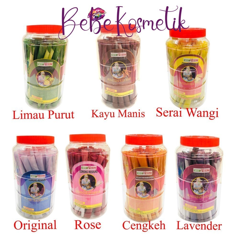 Borong 50s MIEMAZ Corong Resdung 50s Lilin Asap Terapi Telinga Rokok ...