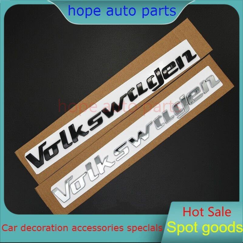 NEW Volkswagen VW car logo rear letter stickers for Golf 7 CC Magotan ...