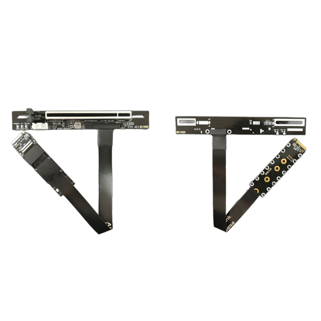 For M.2 NGFF NVMe Key M to PCI-E 5.0 x16 Graphics Card Extension Cable ...