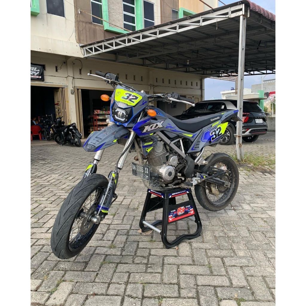 Decal/sticker DTRACKER-CRF150L-klx BF-klx gordon-wr155 Etc. full body ...