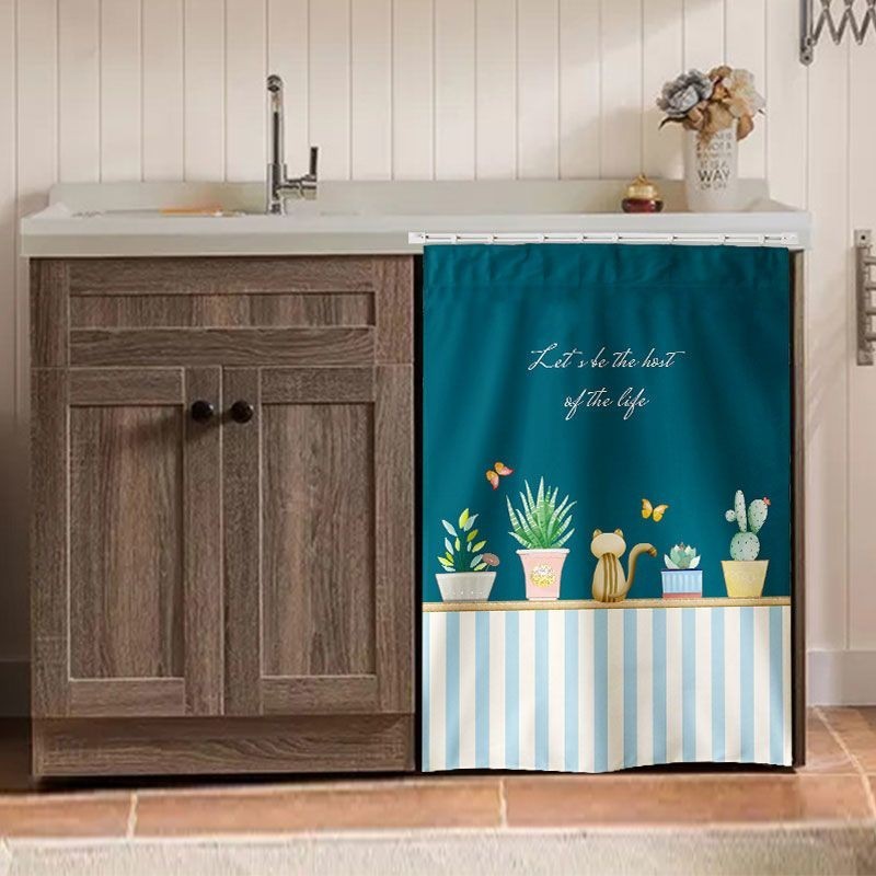 Washing machine shade, movable balcony, laundry table dust shade ...