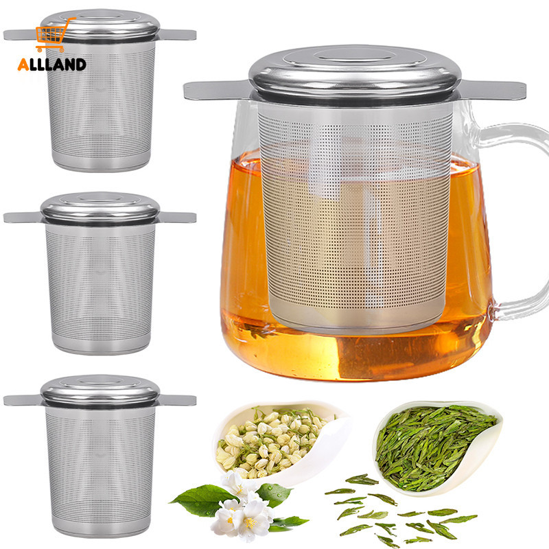High Quality Stainless Steel Tea Infuser with Cover - Portable Reusable ...