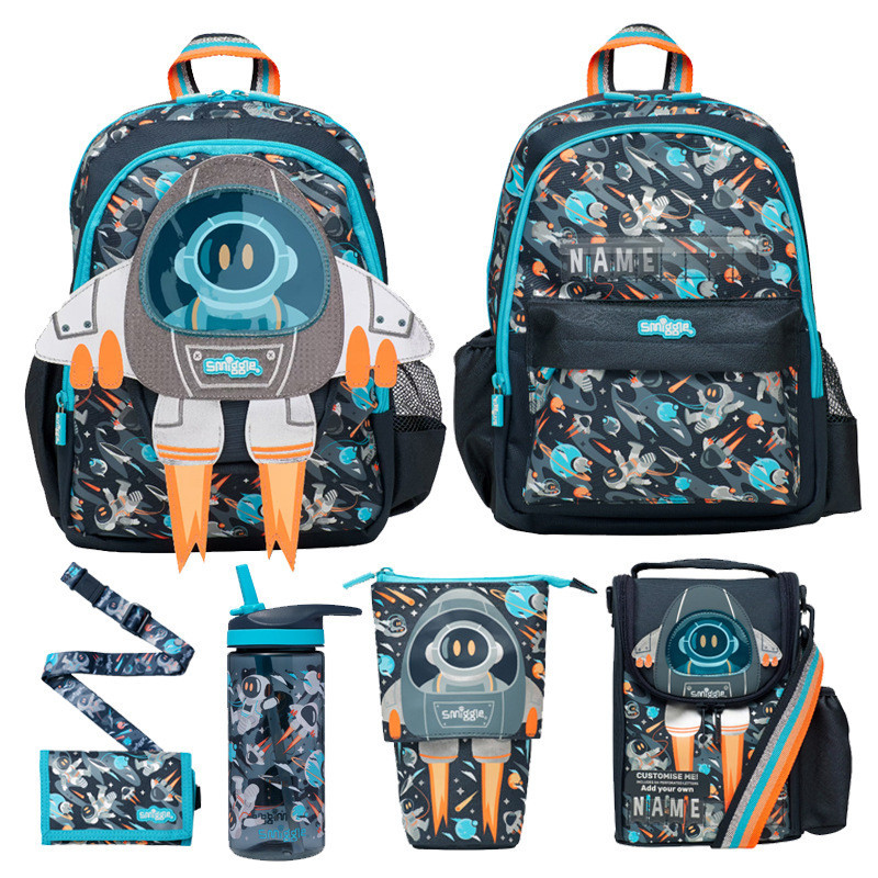 Smiggle Space Blast off Junior Backpack Collection | Shopee Malaysia