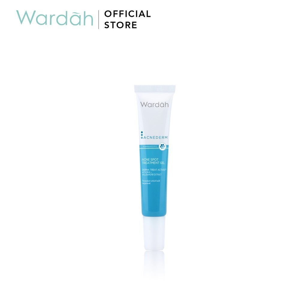 Wardah Acnederm Acne Spot Treatment Gel - Acne Prone-All Skin Type ...