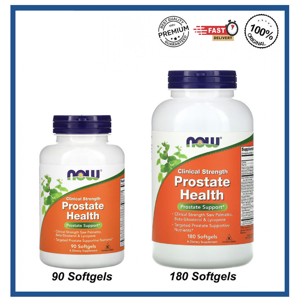 Clinical Strength Prostate Health, 90 / 180 Softgels w Stinging nettle ...