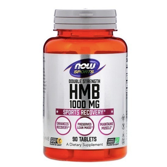 Now Foods, Sports, HMB, Double Strength, 1,000 mg, 90 Tablets | Shopee ...