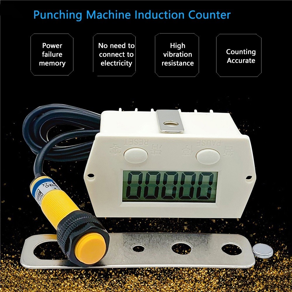 Electronic Digital Display Counter Proximity Industrial Magnetic Sensor ...