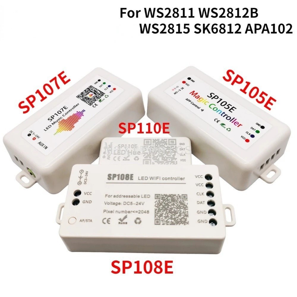 DC5V-24V WS2811 WS2812B SK6812 WS2815 Led Strip Light Controller ...