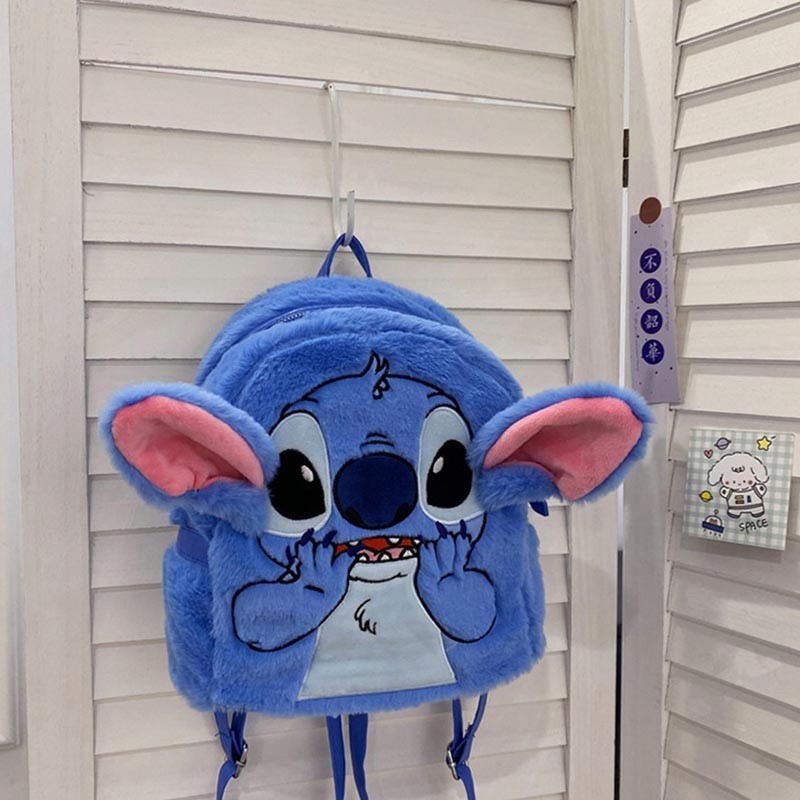 Stitch Doll Plush Backpack Fashion Kids Backpack Large Capacity ...