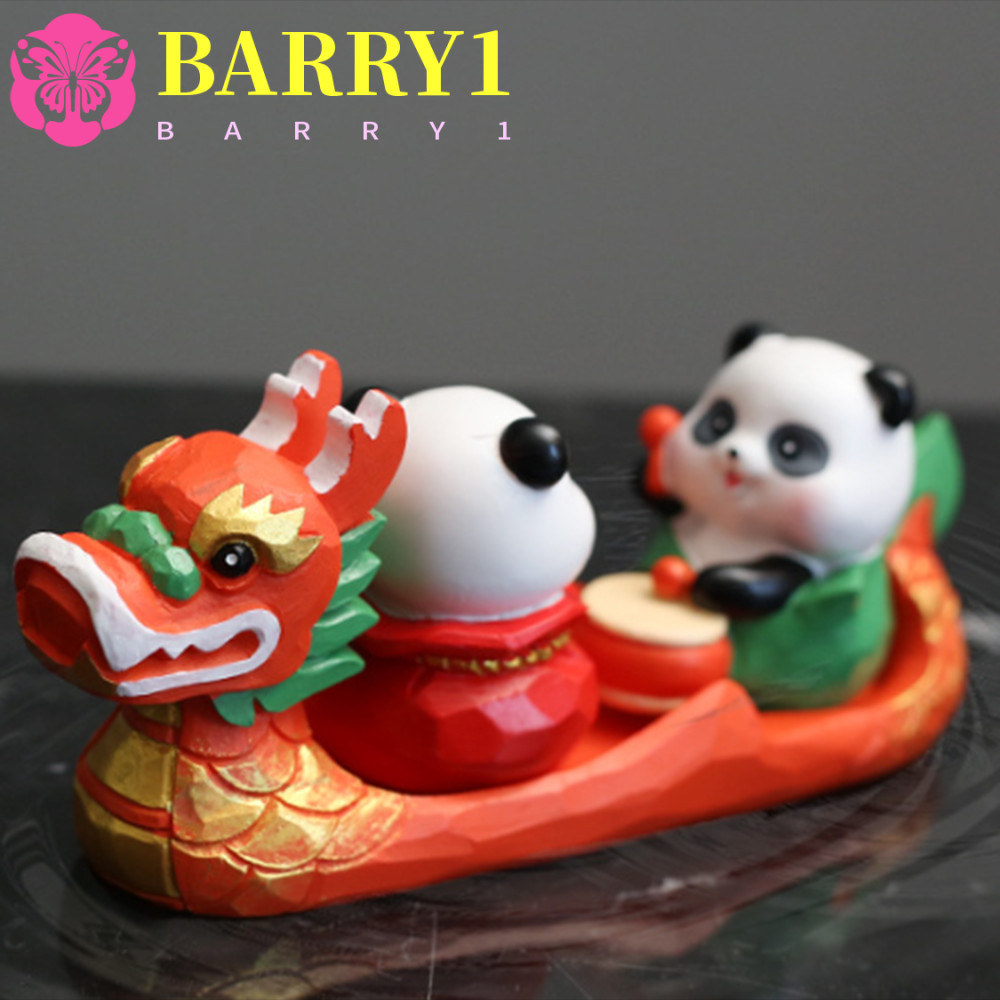 BARRY1 Cartoon Panda Crafts, Traditional Auspicious Dragon Boat ...