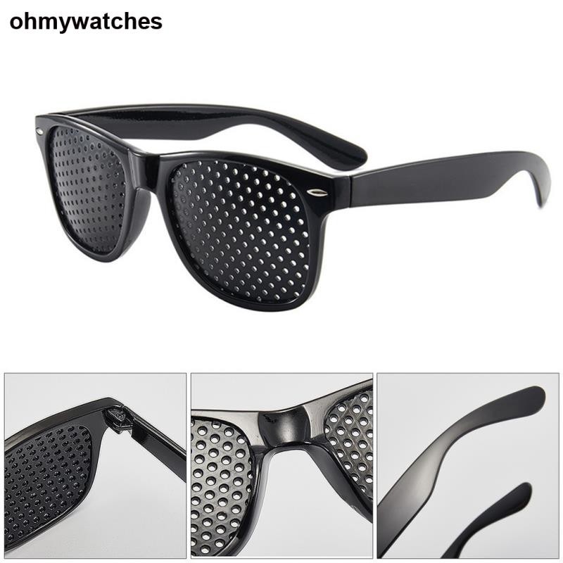 Anti Myopia Astigmatism Glasses Vision Correction Fatigue Pin Hole