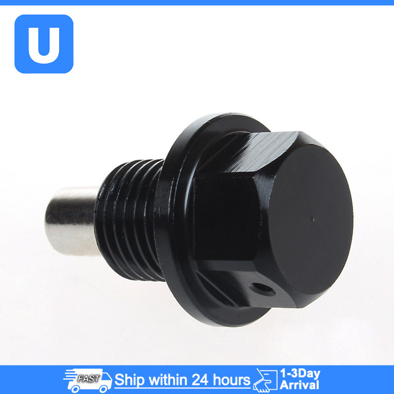 Magnetic oil drainage plug gearbox oil tank drainage threaded aluminum ...