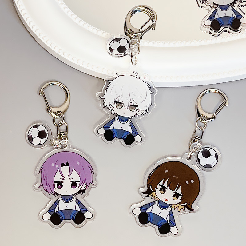 BLUE LOCK Arcylic Keychain Cartoon Figures Isagi Yoichi Bachira Meguru ...