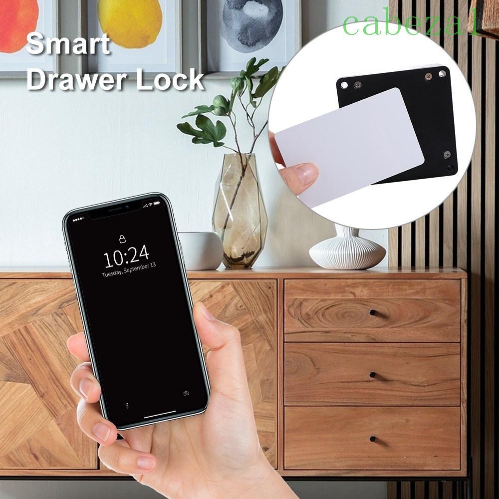 CABEZA Smart Drawer Lock, IC card Electronic RFID smart lock, Digital ...