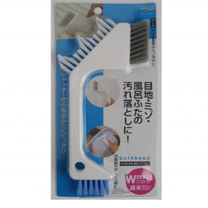 Japanese Multifunctional 3-Use Bathroom Tile Brush Window Sill Brush ...