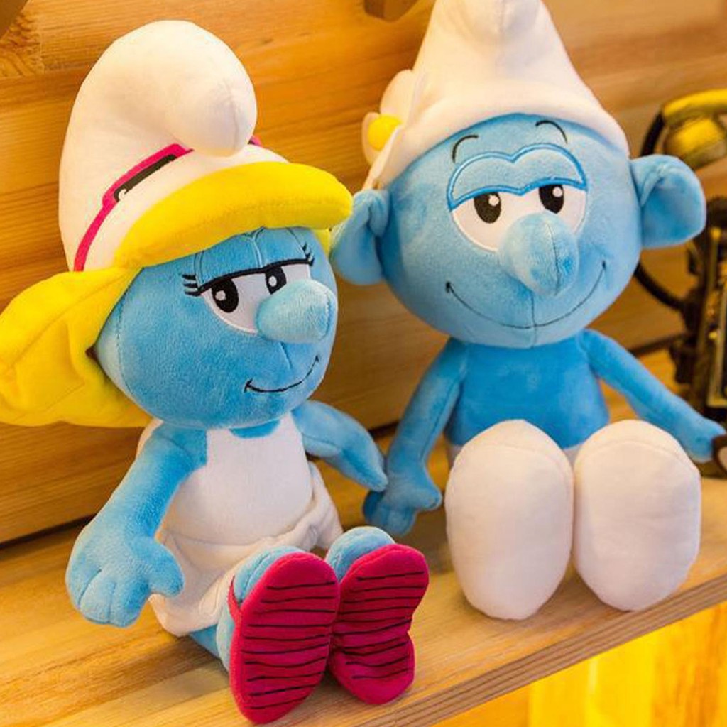 Smurfs plush toy Klein Smurfs plush grab machine doll doll children's ...